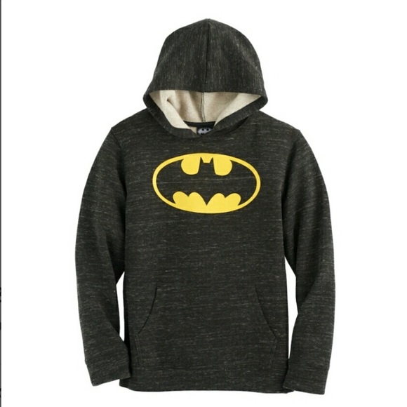 DC Comics | Shirts & Tops | Boys Batman Hooded Sweatshirt | Poshmark